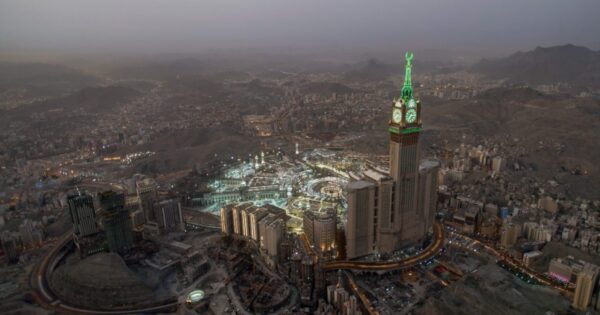 The Clock Towers of Mecca