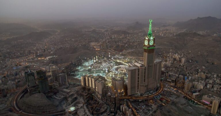 The Clock Towers of Mecca